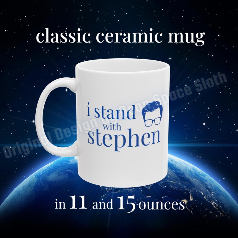 Stephen Colbert Mug Late Show - Etsy