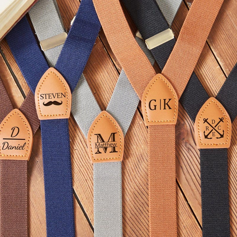 Custom Suspenders - Etsy