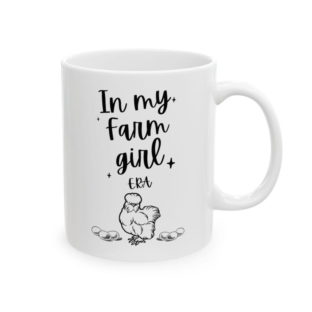 Farm Girl Era Ceramic Mug, Coffee Cup for Tea Lovers, Country Chic Gift ...