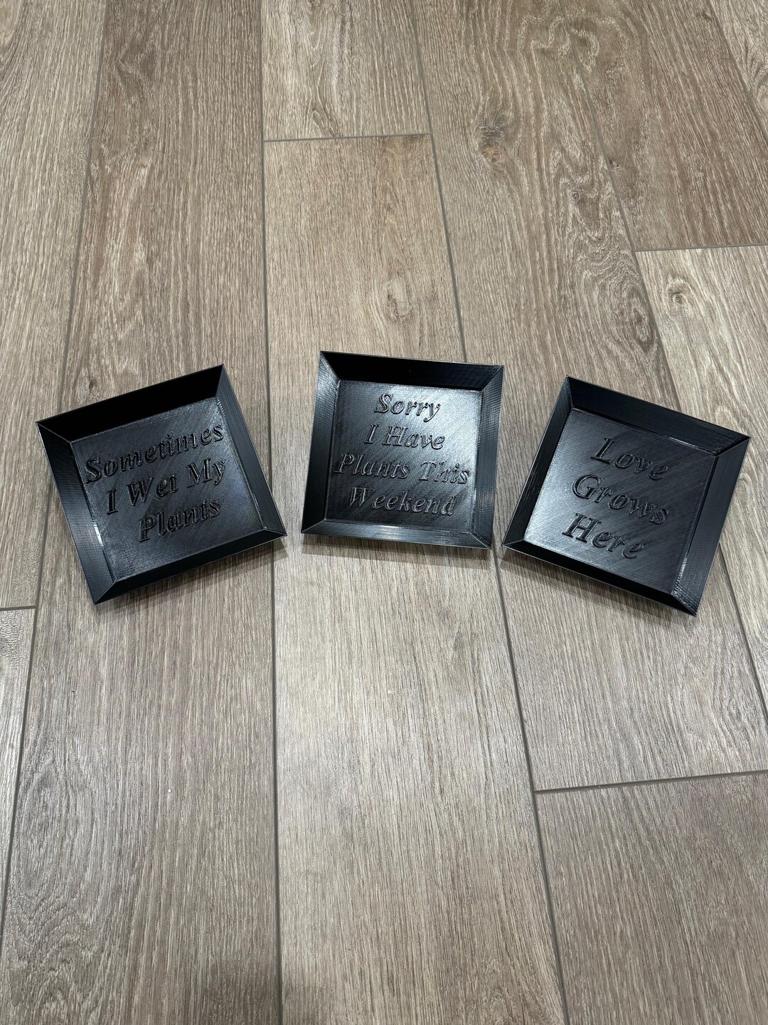 4inch Square Plant Trays - Etsy