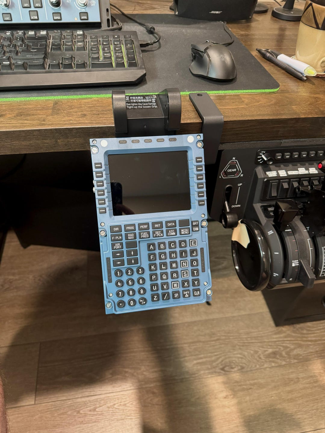 Wing Wing MCDU Mounting Bracket (digital File) - Etsy