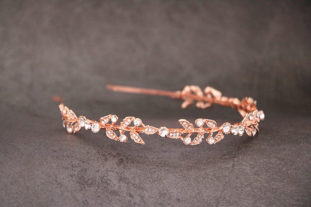 Tiny Small Tiara Crown Art Deco Wedding Tiara Bridal Head Piece Crown ...