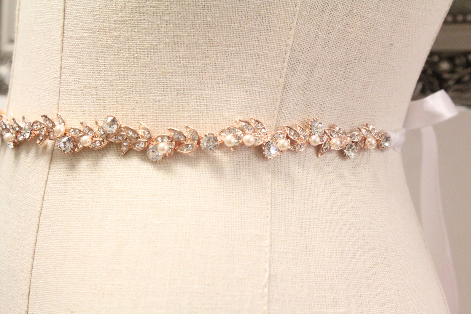 Rose Gold Bridal Belts,wedding Sashes,rose Gold Bridal Sashes ...