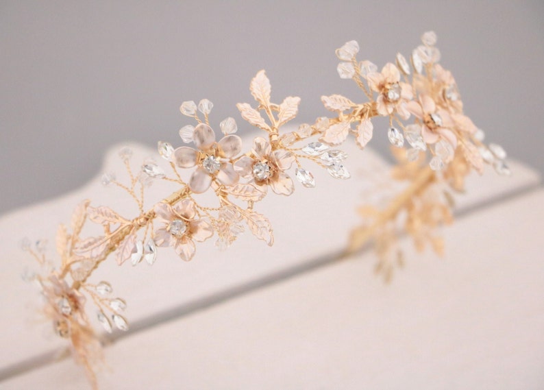 Wedding Hair Head Band Wedding Crown Silver Bridal Headband | Etsy