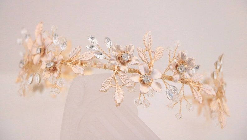 Wedding Hair Head Band Wedding Crown Silver Bridal Headband | Etsy