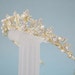 Gold Tiara Crown Wedding Tiara Gold Simple Tiara Headband Crystals Gold ...