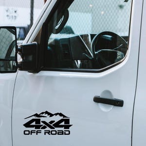 Mountain 4x4 off Road Vinyl Decal Sticker - Etsy