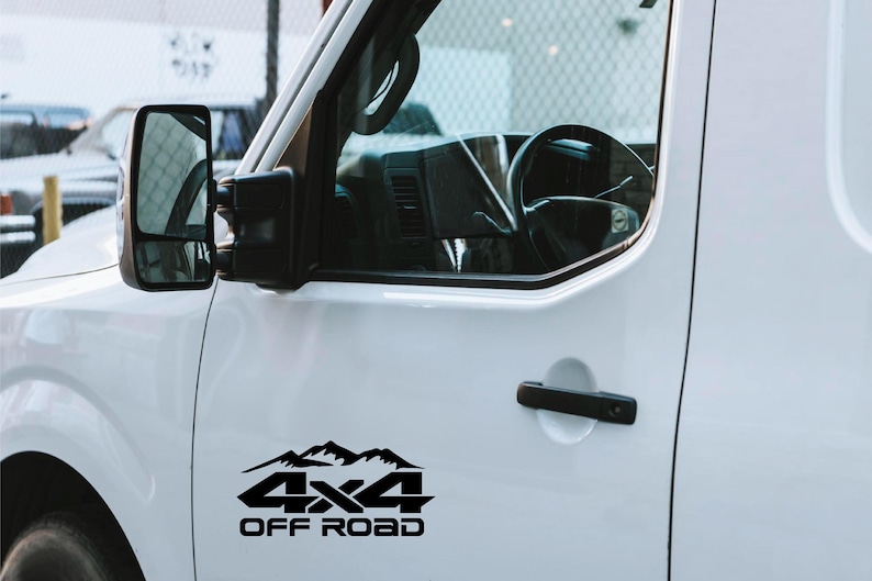Mountain 4x4 off Road Vinyl Decal Sticker - Etsy