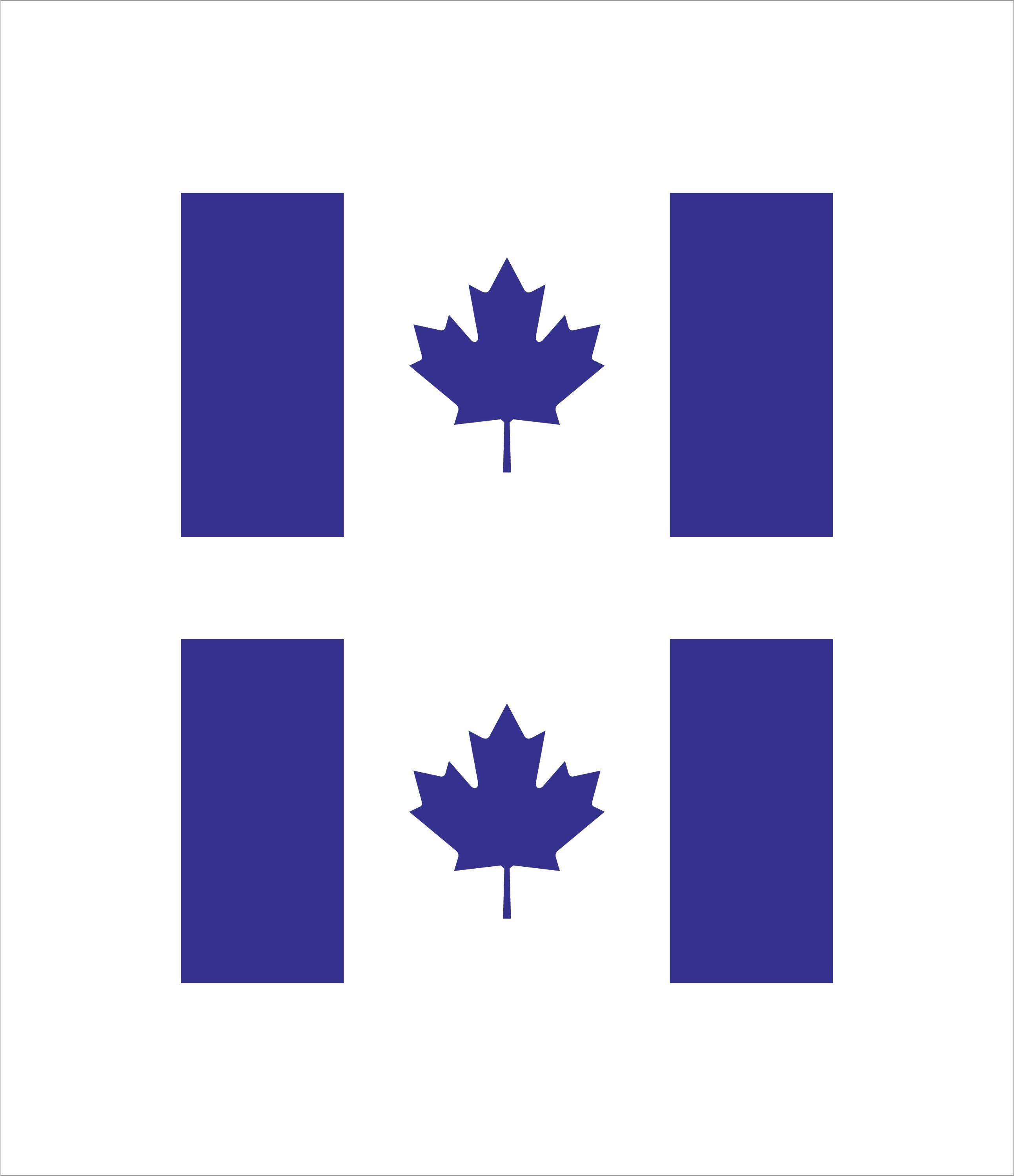 Canada Flag Vinyl Decal - Set of 2 | Car & Truck Sticker | Canadian ...