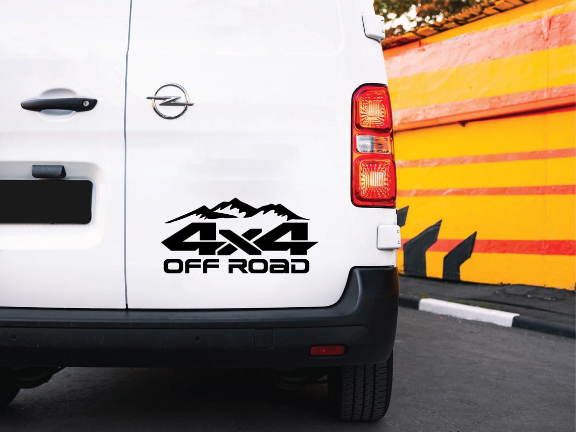 Mountain 4x4 off Road Vinyl Decal Sticker - Etsy