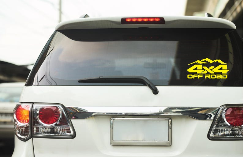 Mountain 4x4 off Road Vinyl Decal Sticker - Etsy