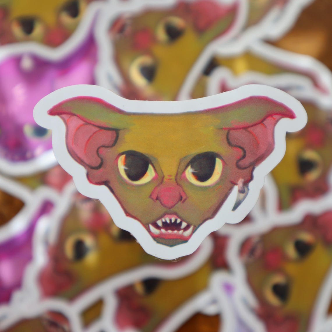 Goblins Derpy // Criaturas engraçadas de memes // Adesivo de vinil ...