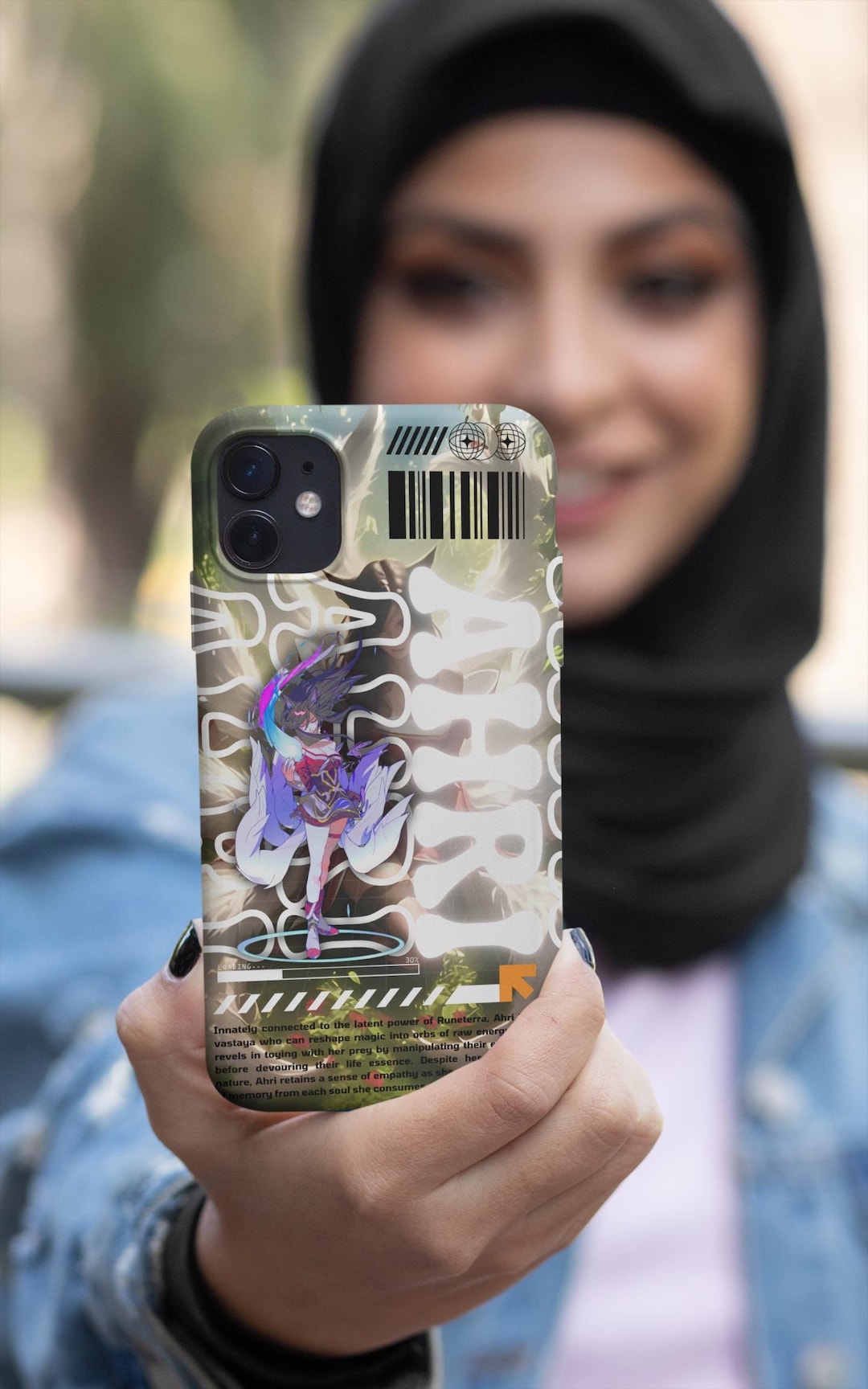 Ahri Nine-tails Phone Case - League of Legends Champion Tough Case for ...