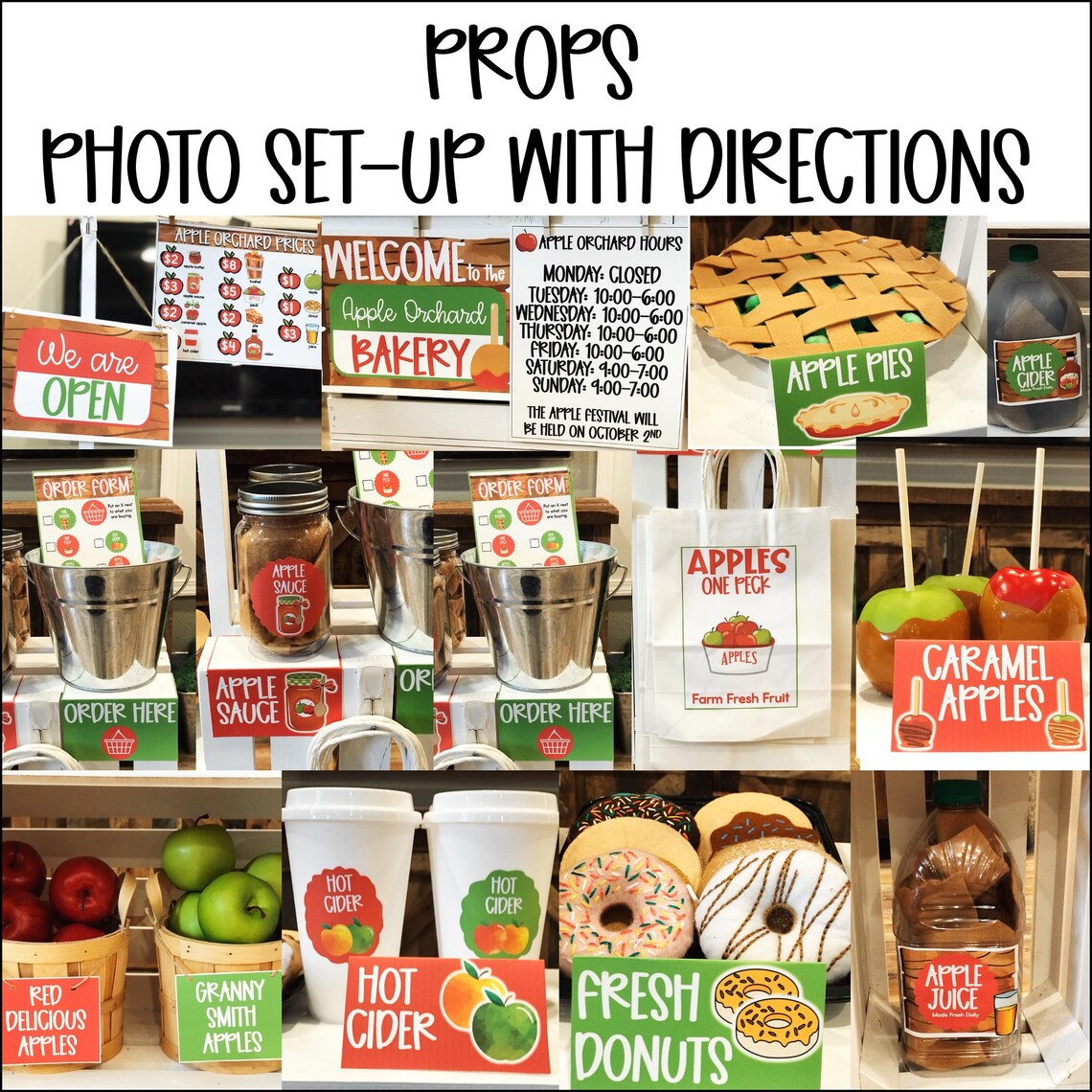 Apple Orchard Fall Autumn Dramatic Play Download Center, Posters ...