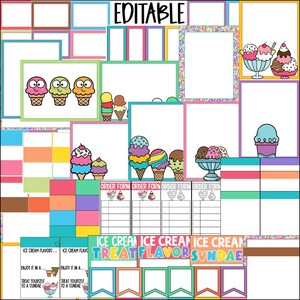 Ice Cream Shop Dramatic Play Download Center, Posters, Activities ...