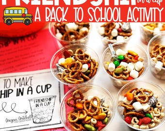 Cupid in a Cup Valentine's Day Snack Activity Recipe, Writing, Craft ...