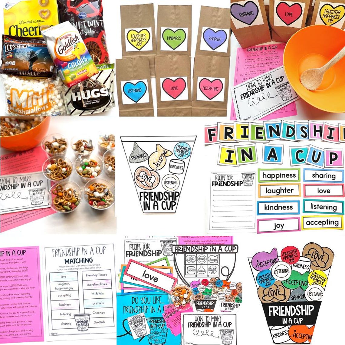 Friendship in a Cup Valentine's Day, Back to School, Thanksgiving ...