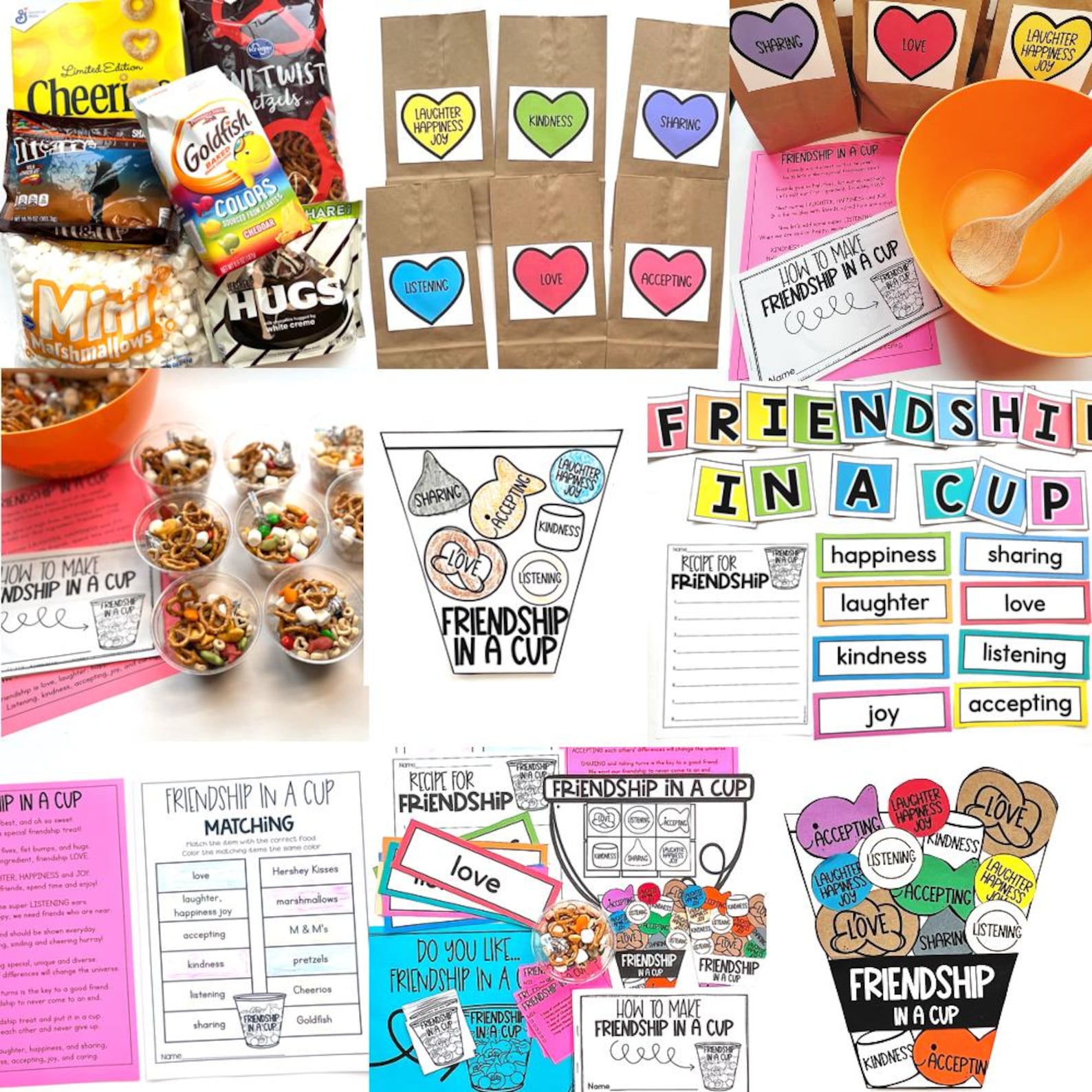 Friendship in a Cup Valentine's Day, Back to School, Thanksgiving ...