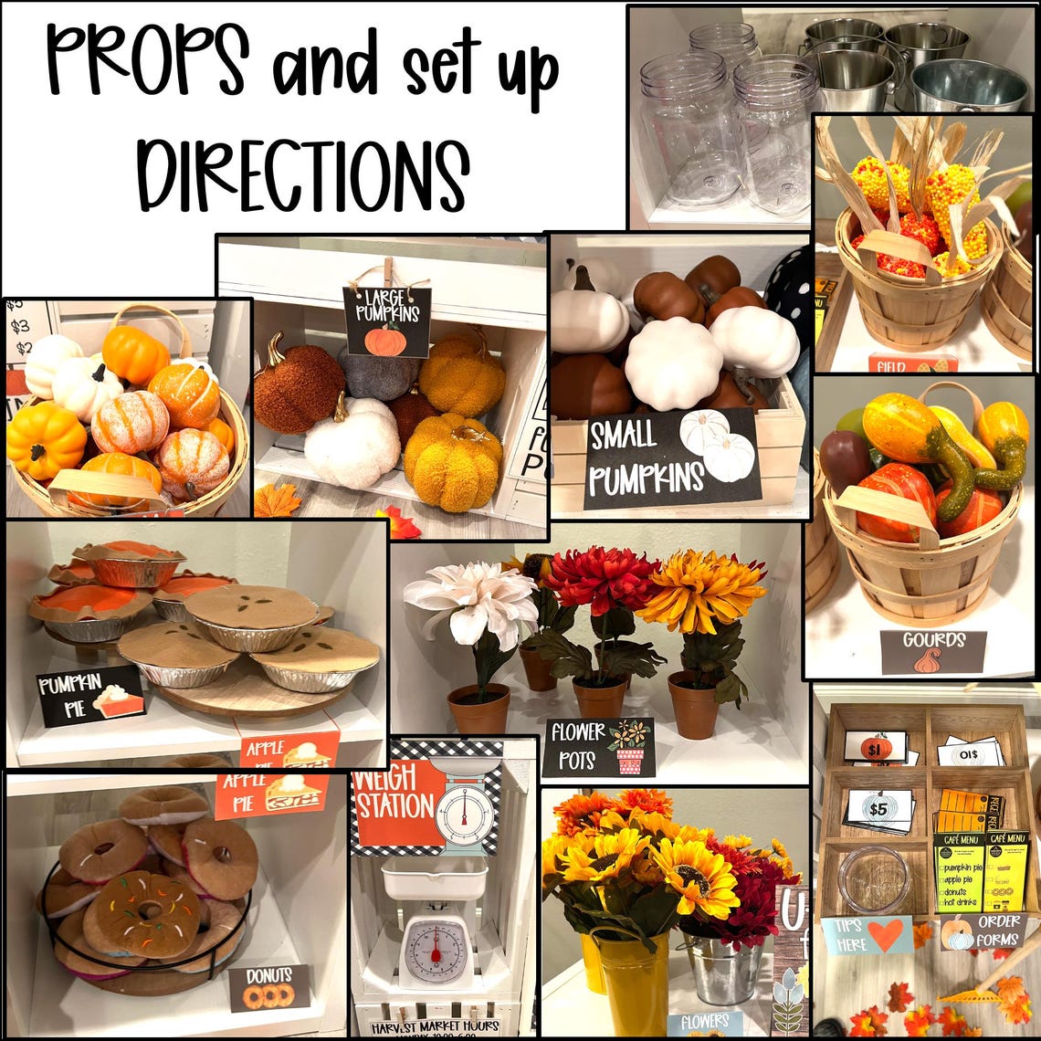 Pumpkin Patch Fall Harvest Autumn Dramatic Play Download Center ...