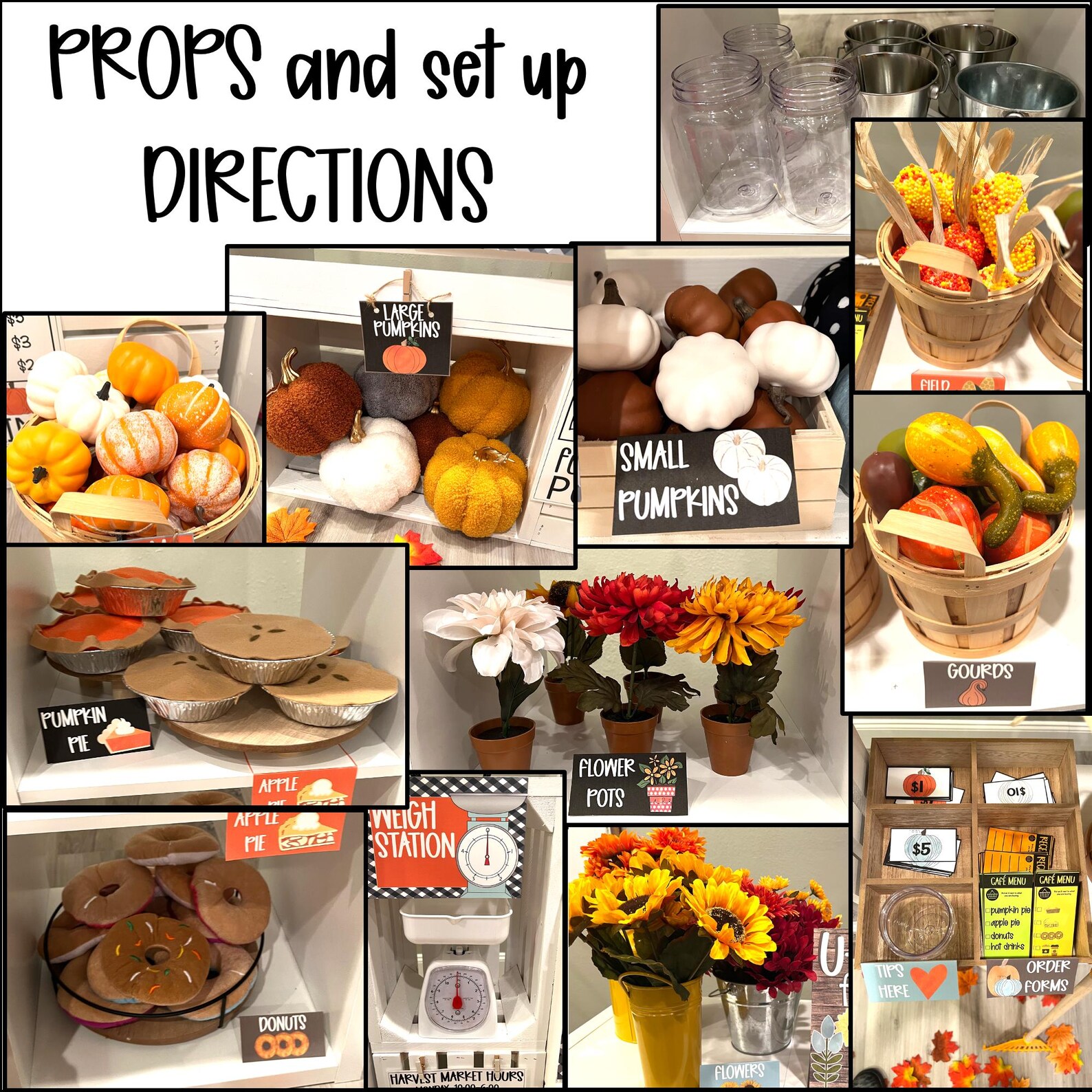 Pumpkin Patch Fall Harvest Autumn Dramatic Play Download Center ...