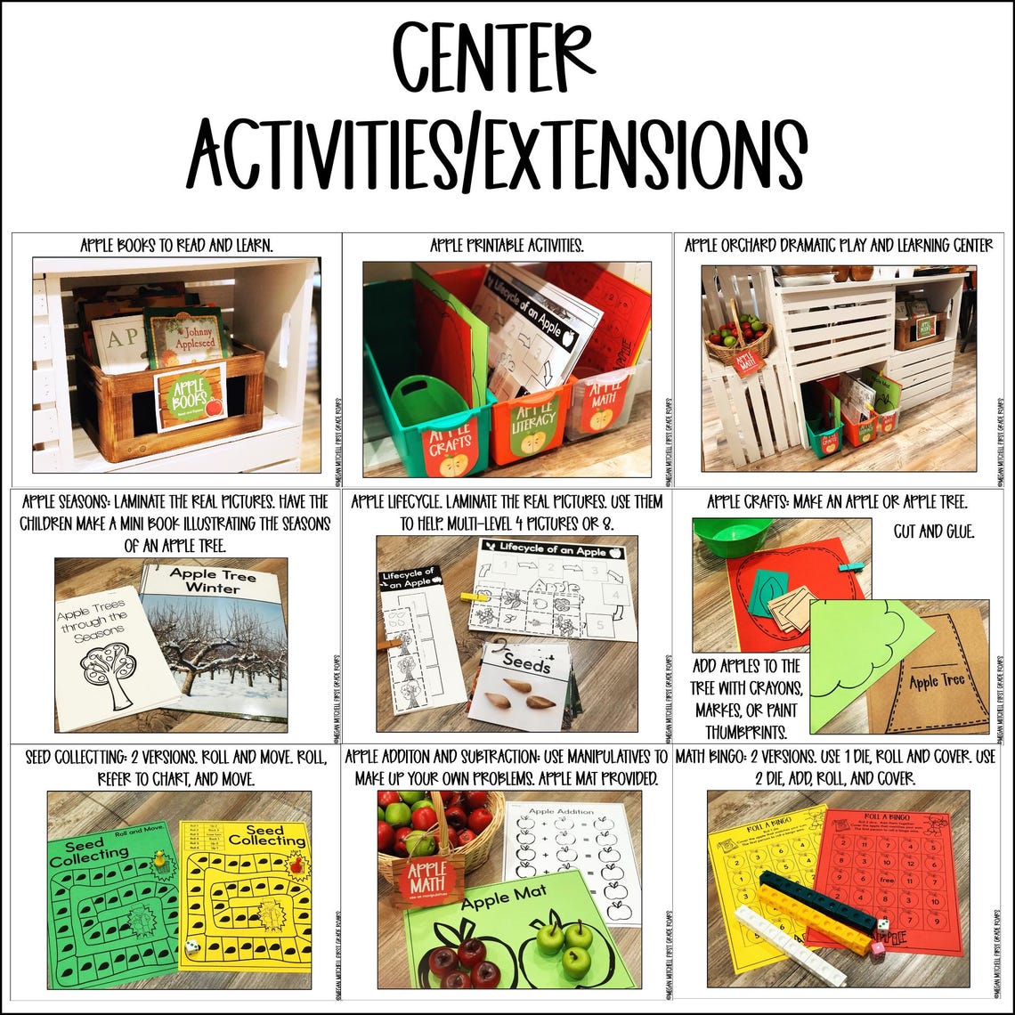 Apple Orchard Fall Autumn Dramatic Play Download Center, Posters ...