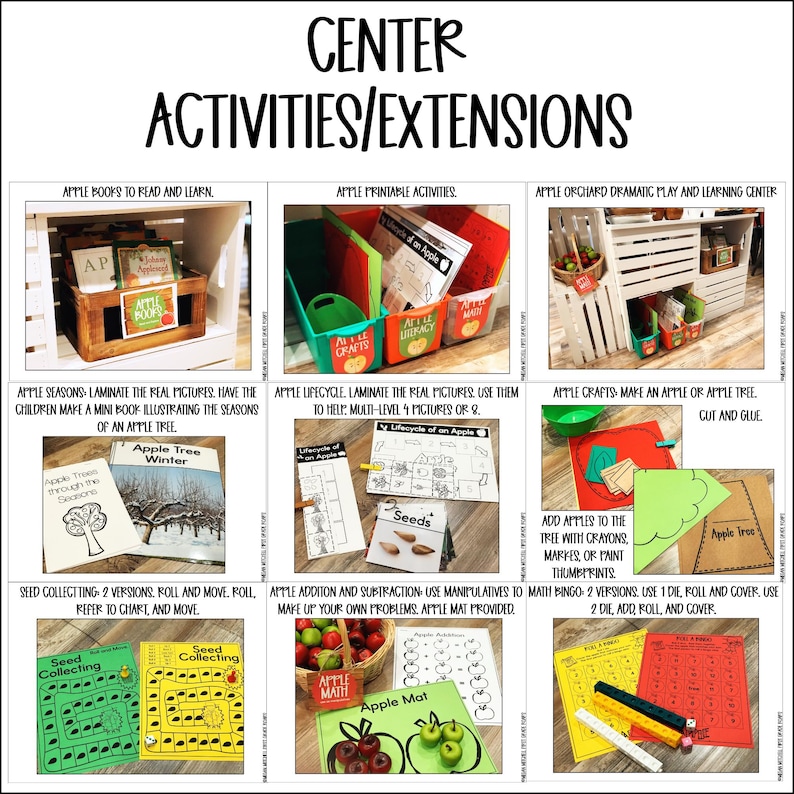 Apple Orchard Fall Autumn Dramatic Play Download Center, Posters ...