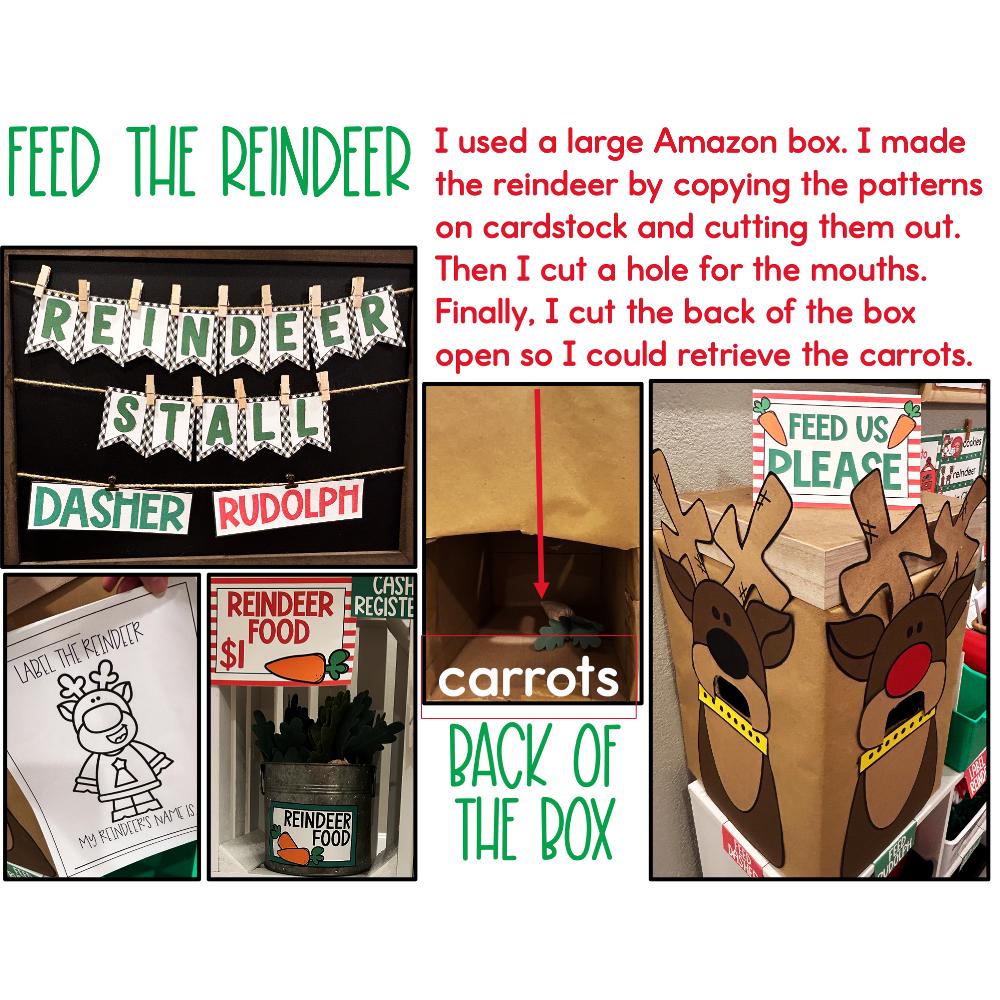 Christmas Candy Cane Shop Tree Farm Dramatic Play Printable Download ...