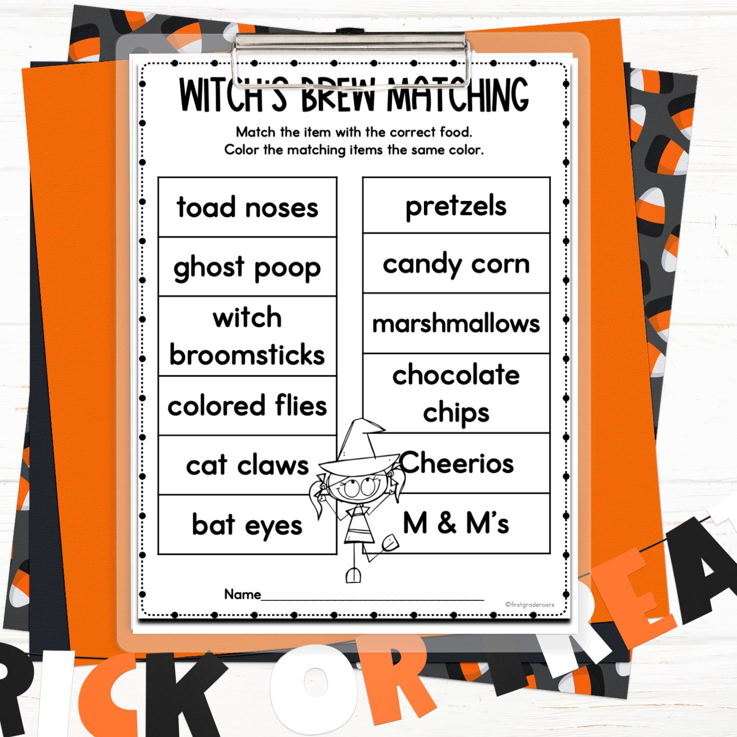 Halloween Witch's Brew in a Cup Fall Foodie Friday Snack Activity ...