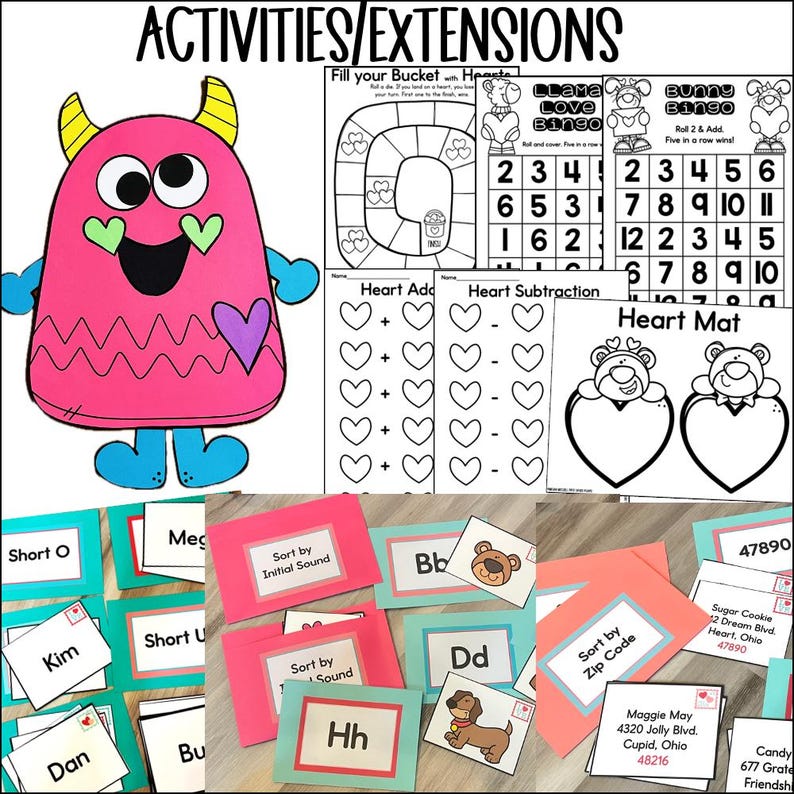 Post Office Valentine's Day Mail Center Dramatic Play Download Centers ...