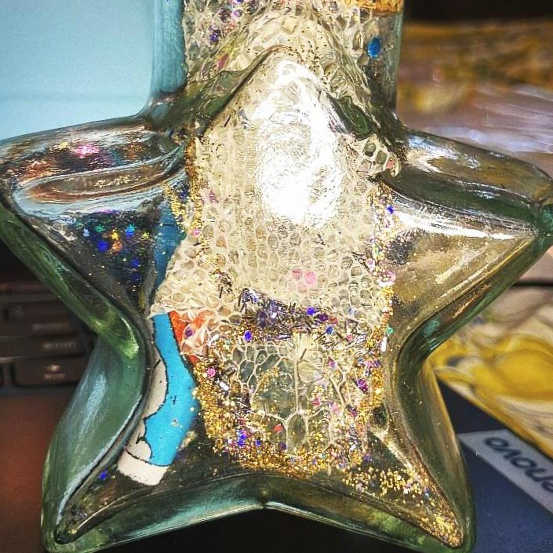 Snakeskin Spell Jar- Be A Star - Etsy