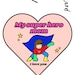 Mother's Day Card Coloring Craft: Super Hero Mom (digital Download) - Etsy