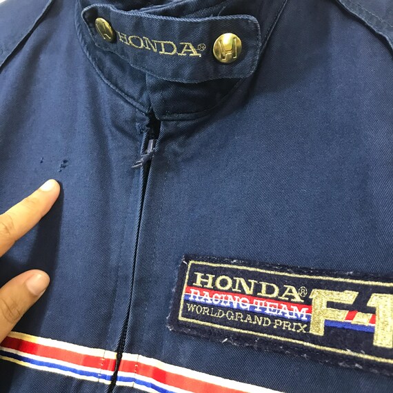 Vtg Og 90s Honda Racing Japan coverall Jacket - Gem