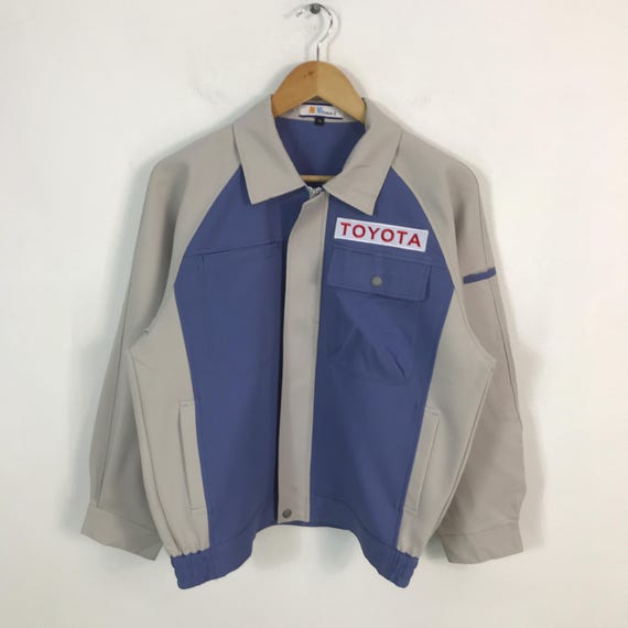 Vtg Toyota japan uniform work custom jacket - Gem