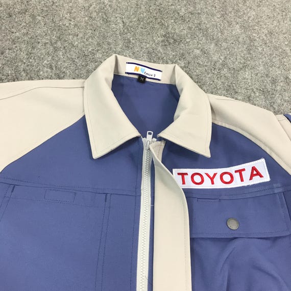 Vtg Toyota japan uniform work custom jacket - Gem