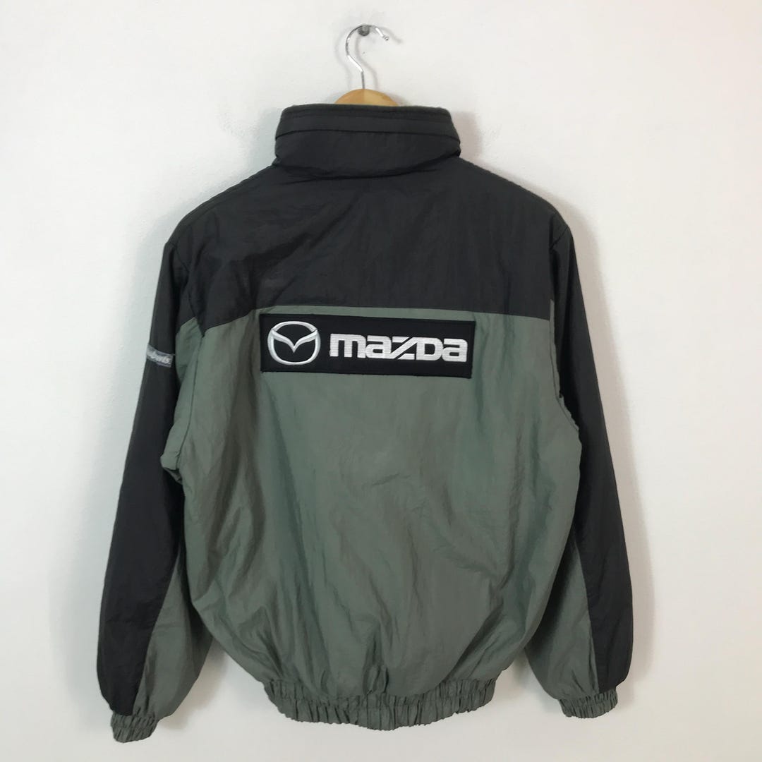 Vintage Mazda Racing Quilted Jacket - Etsy