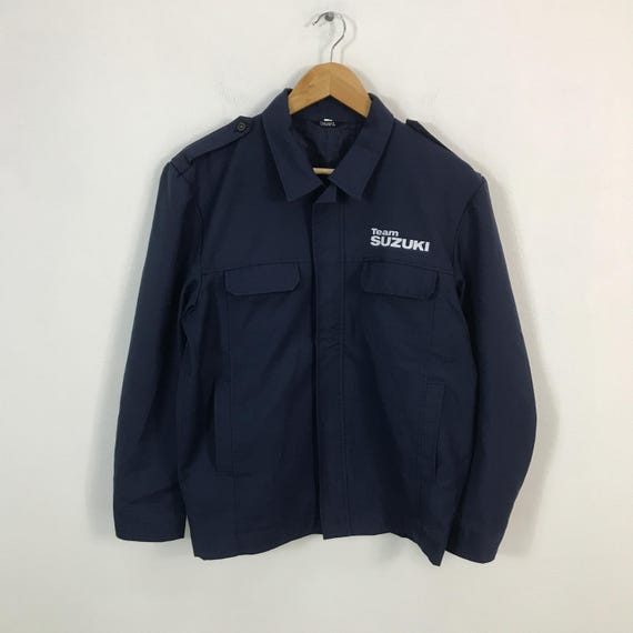 Vintage team suzuki motorsport custom jacket - Gem