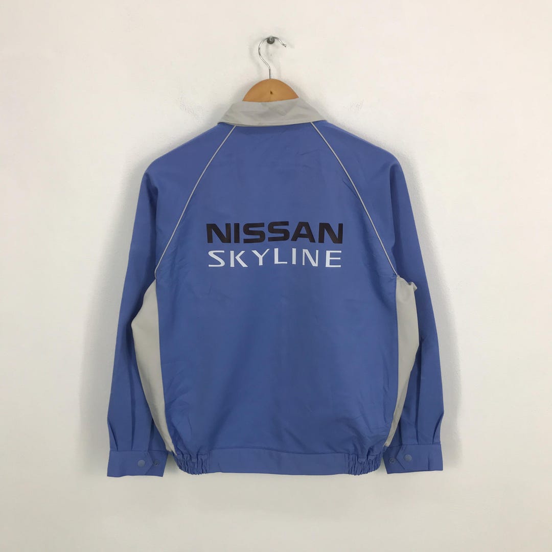 Vtg Work Jacket Nissan Skyline Gtr Motorsport Custom Jacket - Etsy