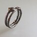 Ouroboros Twins Ring, Ouroboros Ring, Snake Ring Sterling Silver - Etsy