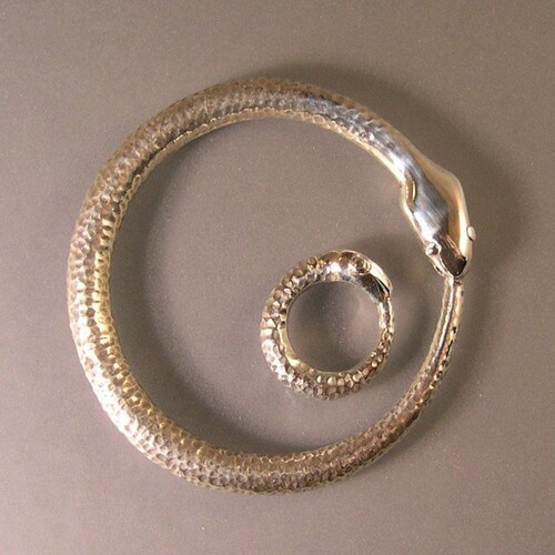 Queen Ouroboros Sterling Silver | Etsy
