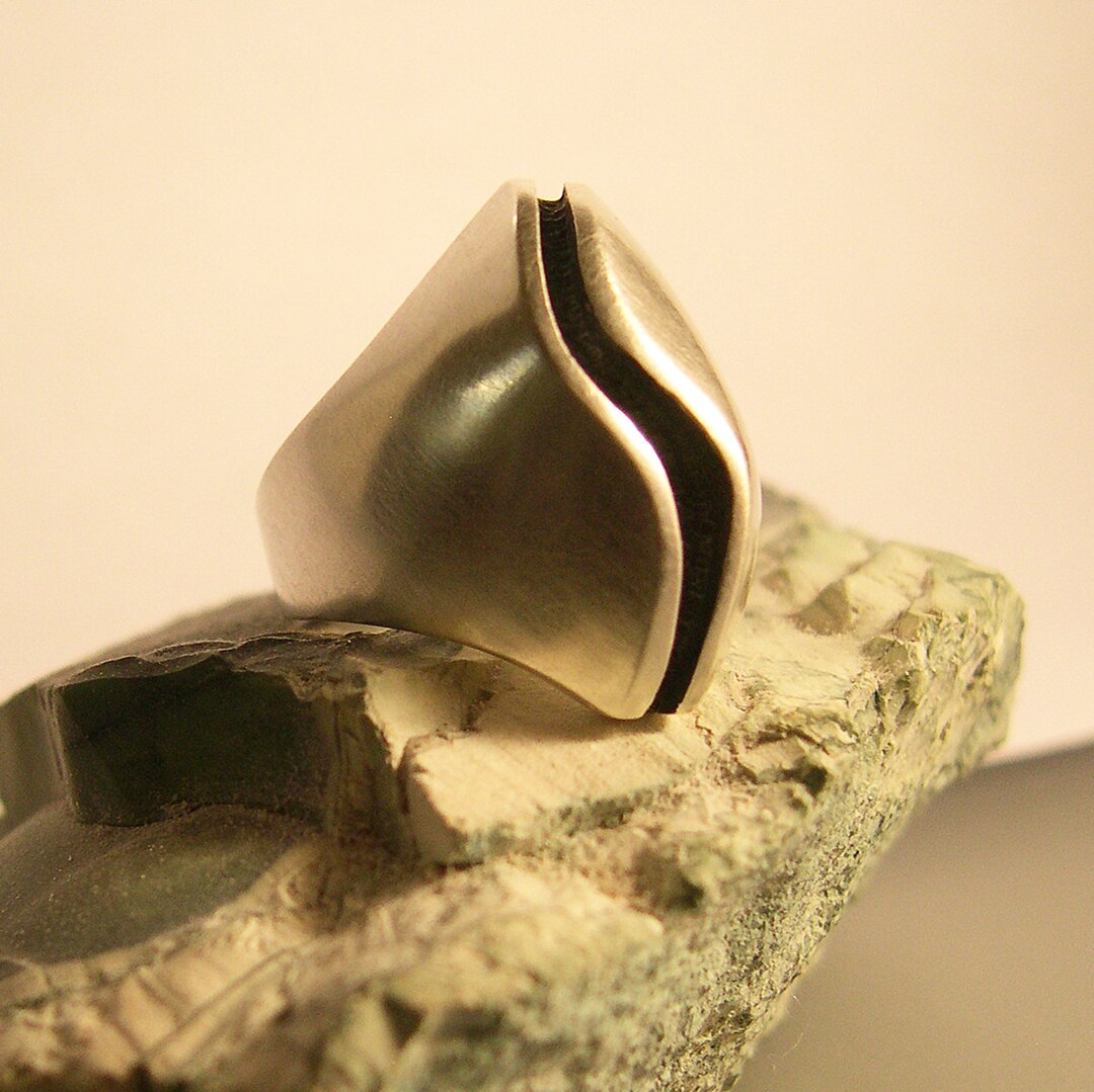 River Ring, Winding River Ring, Silver Heavy Stratement Ring, - Etsy