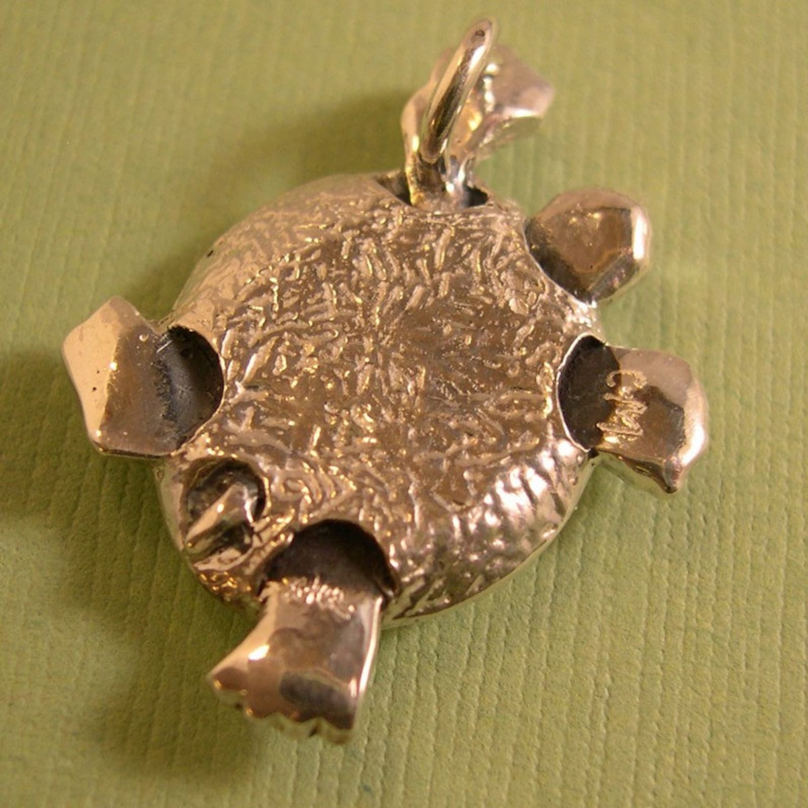 Soft Shell Turtle Pendant Turtle Pendant Sterling Silver - Etsy