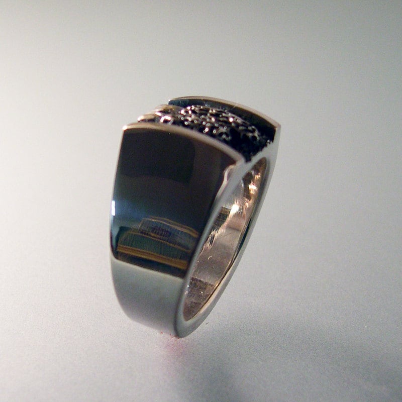 Morel Mushroom Ring Mushroom Hunters Ring Morel Ring - Etsy