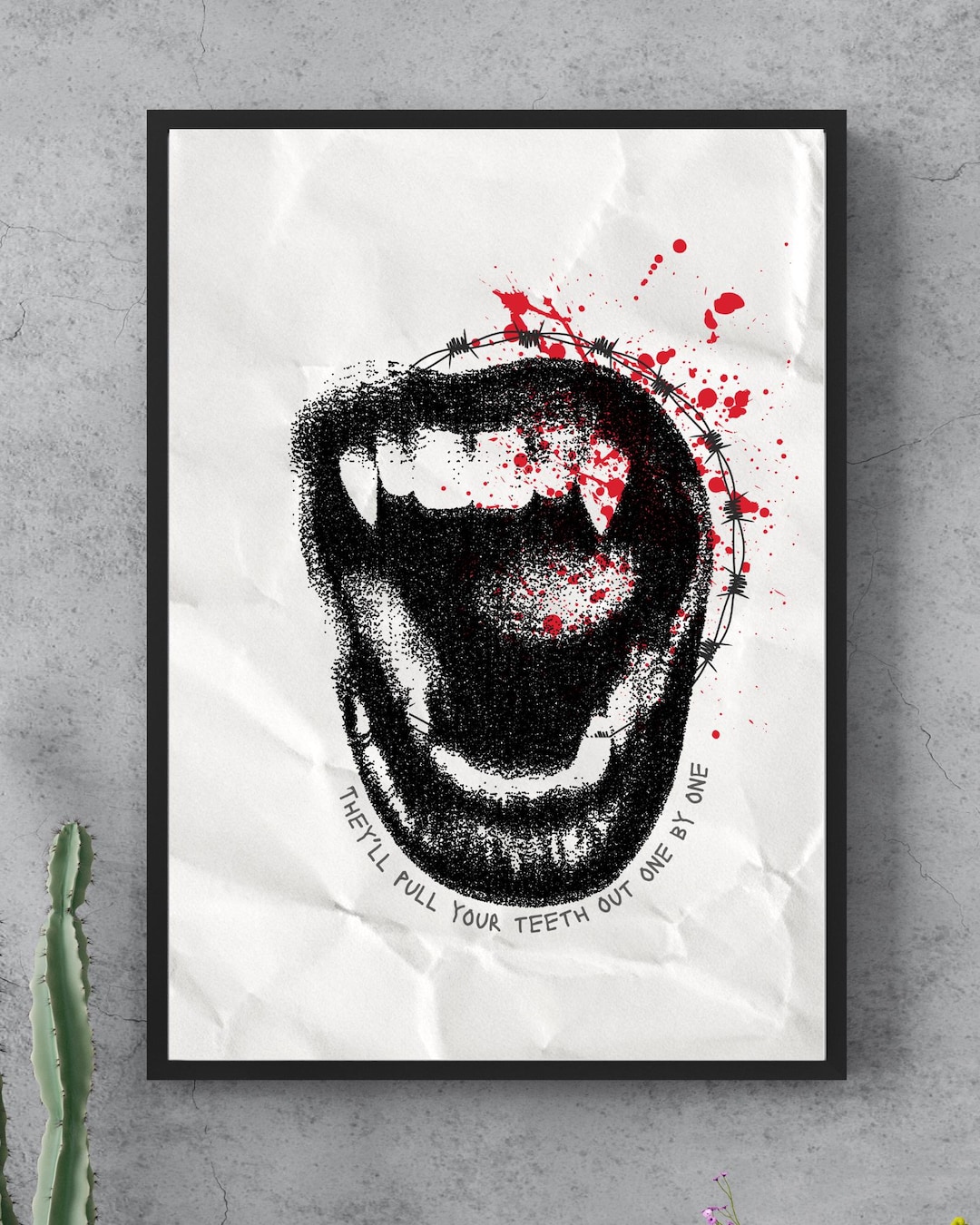 Digital Print: Emo Wall Art - Bring Me the Horizon - Lyrics Inspired ...