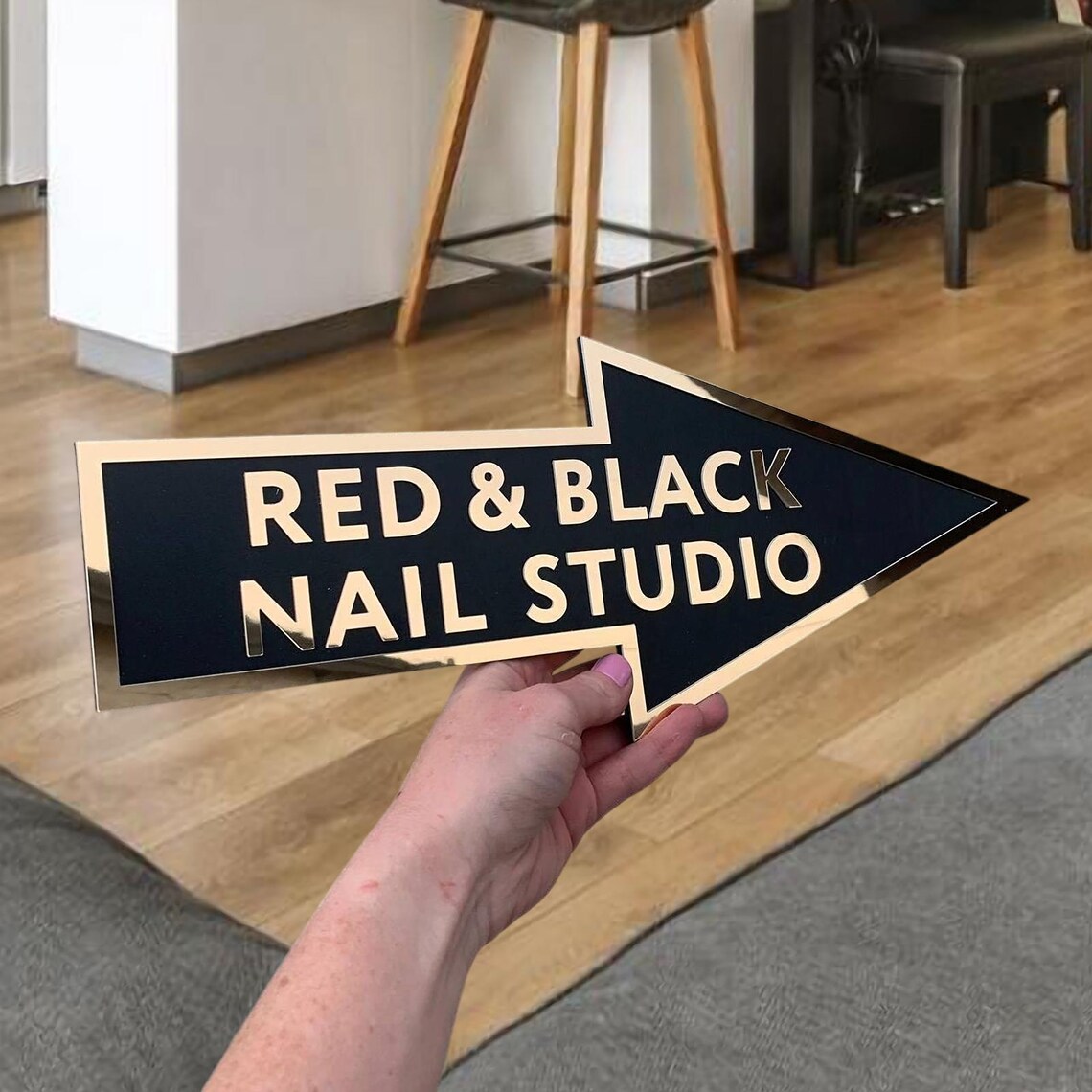 3d Custom Arrow Yard Pointing Sign Arrow Sign 3d Real Estate Sign ...