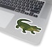 Alligator Kiss-cut Stickers | Crocodile Vinyl Sticker - Etsy