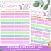 Unicorn Reading Log, Editable Reading Log Instant Download, Homeschool ...