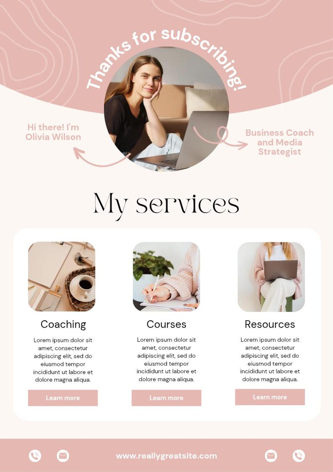 Customizable Coaching Flyer Template Editable Life Coach Flyer for ...