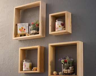 Floating Box Shelves - Etsy