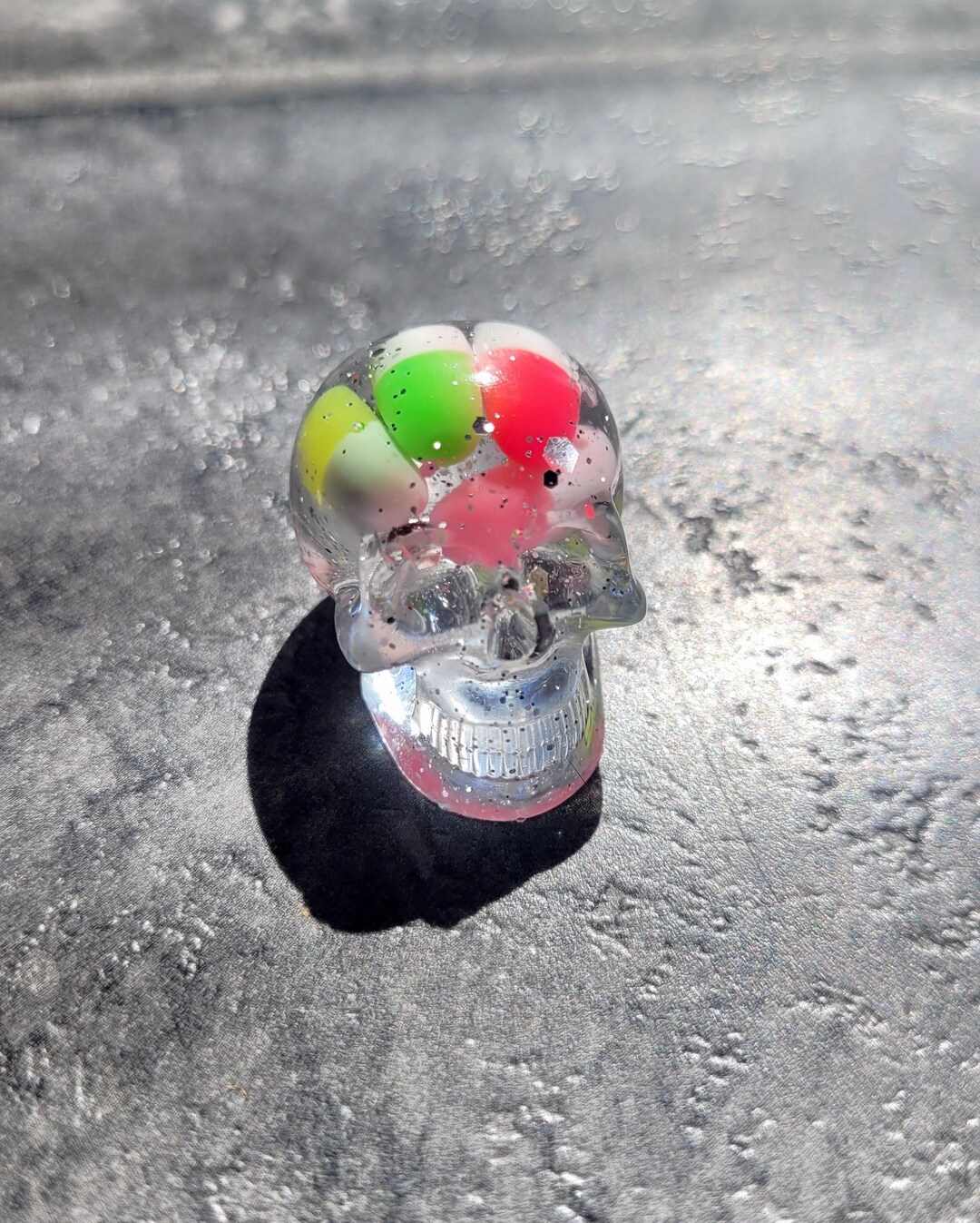 Mini Skull – Shiny Glitter & Bright Pill Capsules - Alt Decor, Fidget ...