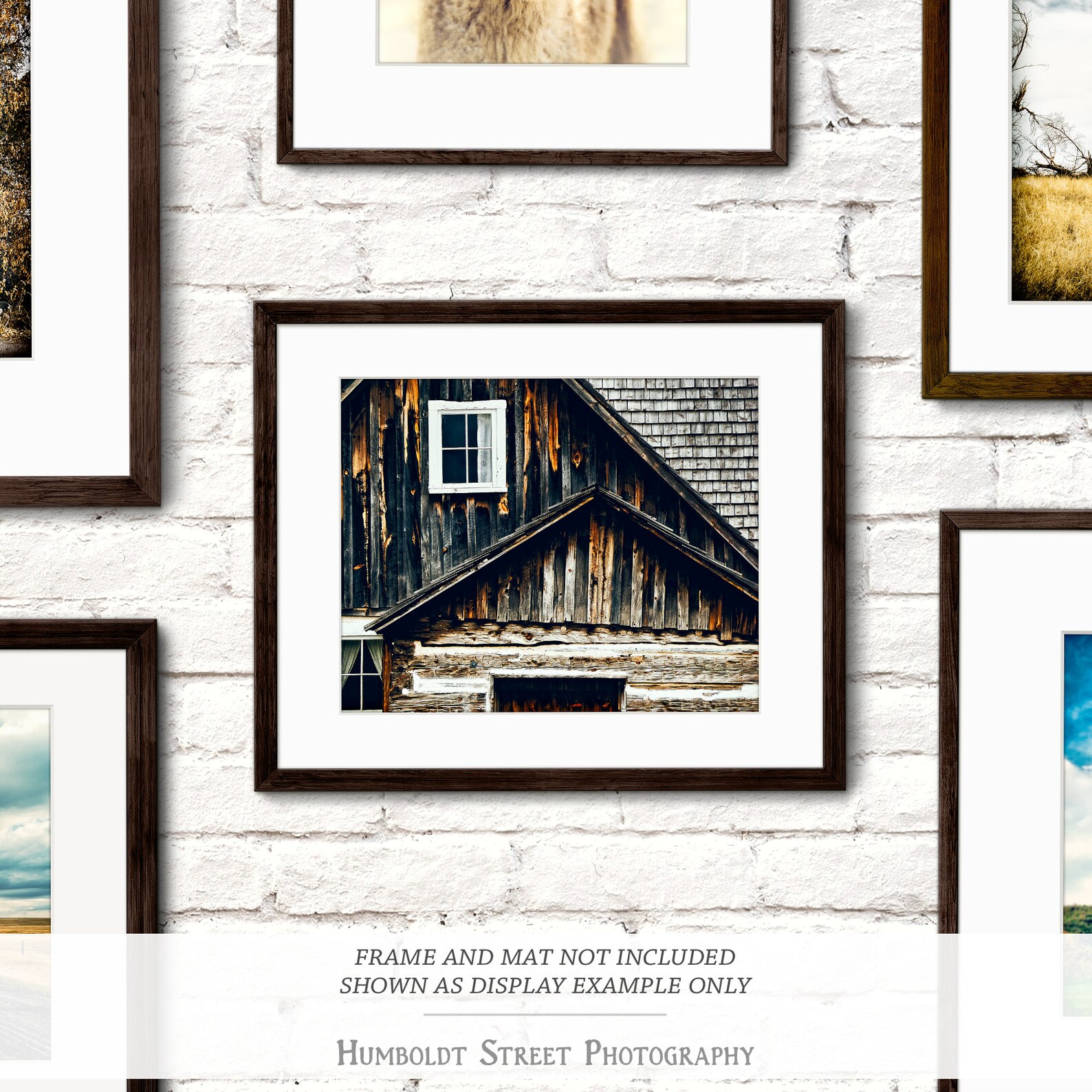 Past Life - Rustic Photography - Old West Log Cabin Photo Print ...